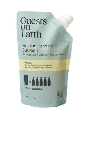 GUESTS ON EARTH Foaming Hand Soap Bulk Refill - Beauty: Na
