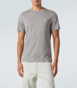 Moncler Set Of 3 Cotton Jersey T-shirts - Multicoloured