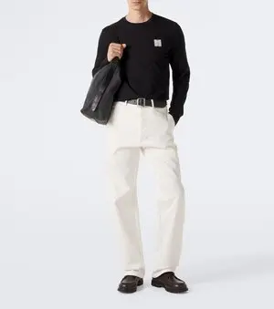 Moncler Cotton Jersey T-shirt - Black
