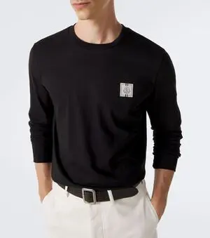 Moncler Cotton Jersey T-shirt - Black