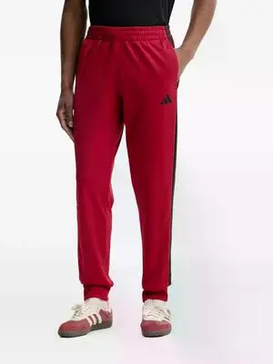 Adidas Three-stripe Tracksuit - Red