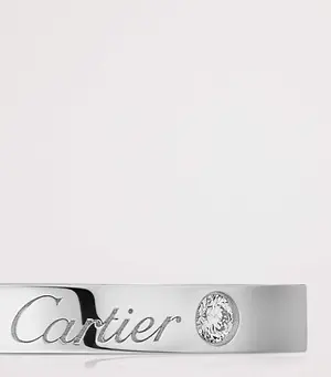 Cartier Platinum And Diamond C De Wedding Band