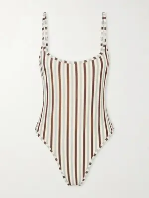 Haight. Striped Swimsuits