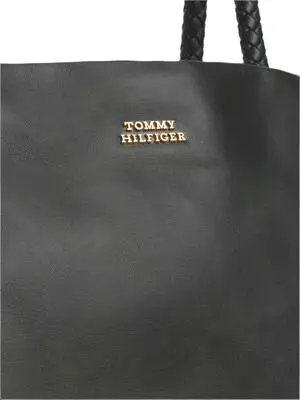 Tommy Hilfiger Braided Handle Shoulder Bag