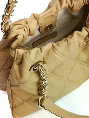 Tommy Hilfiger Quilted Chain-link Shoulder Bag
