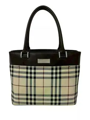 Burberry House Check Handbag - Neutrals
