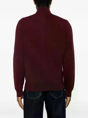 Brunello Cucinelli High Neck Zip-up Cardigan