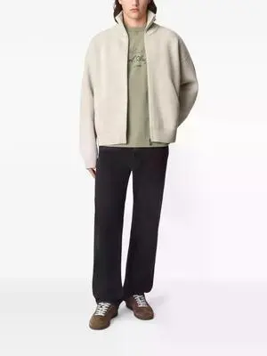 Axel Arigato Zip-up Cardigan - Neutrals