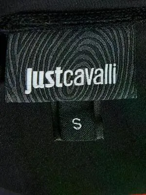 Just Cavalli Animal Print Jersey Top - Orange