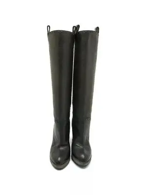 Fendi Selleria Almond-toe Boots