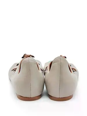 MALONE SOULIERS Strappy Leather Lace-up Sandals