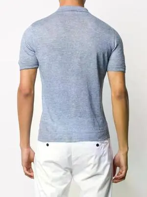 BARBA NAPOLI Knitted Polo Shirt