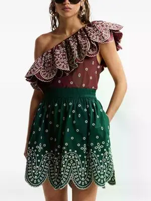 Essentiel Antwerp Ruffled One-shoulder Blouse