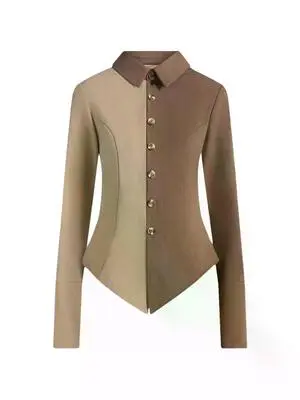 Manière De Voir Maniere De Voir Two-tone Tailored Shirt