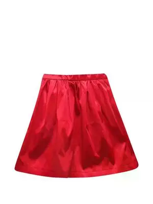 MSGM Pleated A-line Mini Skirt