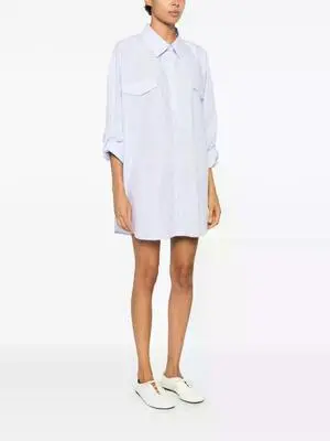 Patrizia Pepe Striped Shirt Dress