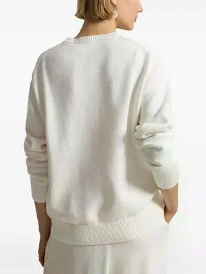 Polo Ralph Lauren Wimbledon Embroidered Crew Neck Sweater