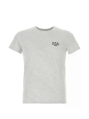 A.p.c. Melange Logo T-shirt - Grey