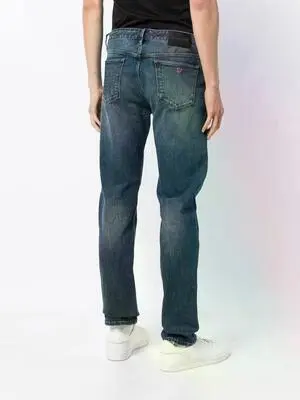 Emporio Armani Mid-rise Straight-leg Jeans