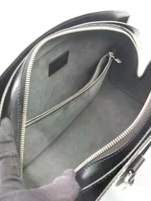 LOUIS VUITTON Epi Pont Neuf Pm Handbag - Black