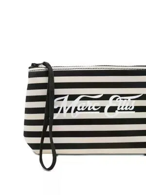 MARC ELLIS Buby Striped Clutch Bag