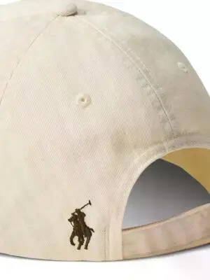 Polo Ralph Lauren Embroidered Cotton Twill Cap - Neutrals