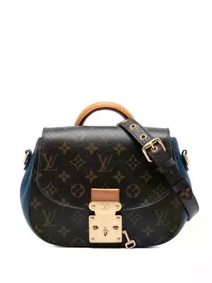 LOUIS VUITTON Louis Vuitton Monogram Eden PM Satchel Blue
