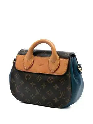 LOUIS VUITTON Monogram Eden Pm Satchel - Blue