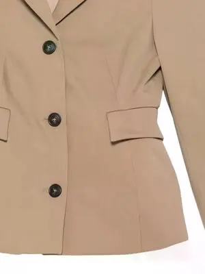 N°21 Notched Lapel Button-up Jacket