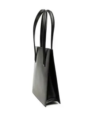 Cartier 1990-2000 Leather Panthere Tote Bag - Black