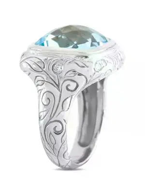 SEIDENGANG Topaz And Diamond Ring