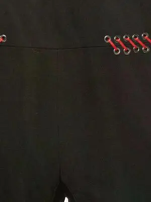 Alexander McQueen Contrast Braid Detail Tailored Trousers