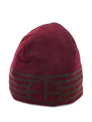 Emporio Armani Beanie Hat - Red