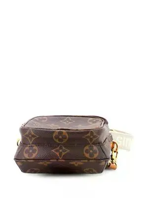 LOUIS VUITTON Monogram Canvas Utility Phone Sleeve Bag