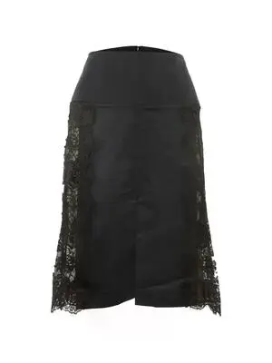 Dolce & Gabbana Lace Corset Mini Dress - Black