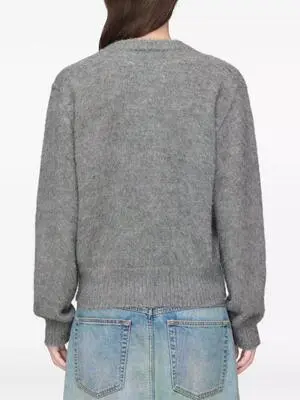 MAISON MARGIELA Floral V-neck Sweater