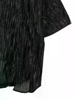 SONGZIO Polyptych Crease-effect Shirt