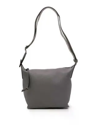 Loewe Calfskin Cubi Crossbody Bag - Grey