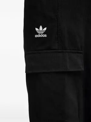 Adidas Logo-embroidered Ripstop Cargo Pants