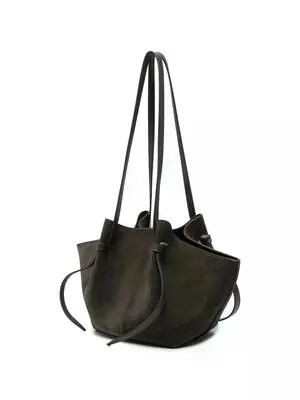 Yuzefi Mochi Leather Shoulder Bag - Brown