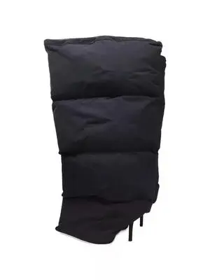 Balenciaga Quilted Knee-high Stiletto Boots - Black