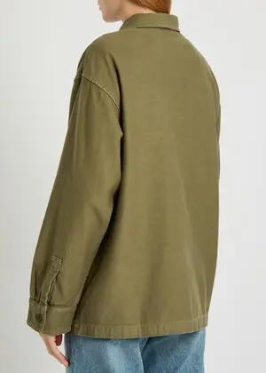 NILI LOTAN Howard Cotton Overshirt