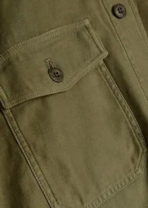 NILI LOTAN Howard Cotton Overshirt