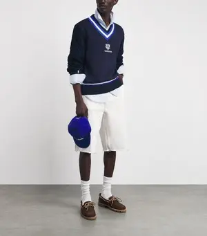 Polo Ralph Lauren Wimbledon Hybrid V-neck Sweatshirt