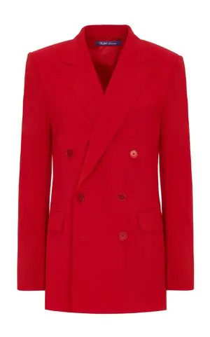 Ralph Lauren Notched Lapel Blazers For Women