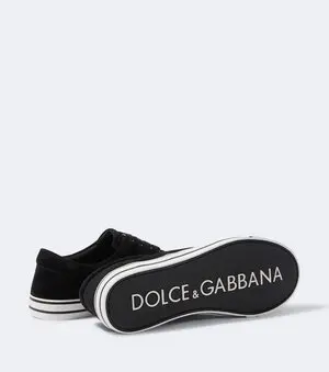Dolce & Gabbana Suede Lace-up Sneakers