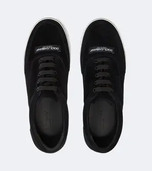 Dolce & Gabbana Suede Lace-up Sneakers