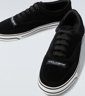 Dolce & Gabbana Suede Lace-up Sneakers