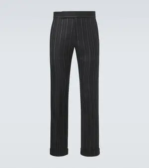 TOM FORD Striped Wool Trousers
