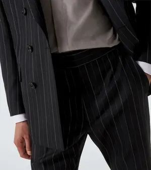 TOM FORD Striped Wool Trousers